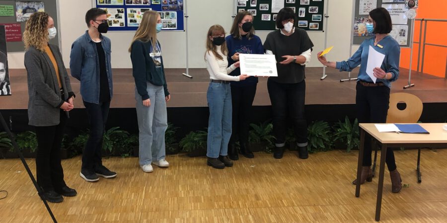 Auszeichnung für Engagement im Bereich Schule ohne Rassismus – Schule ...